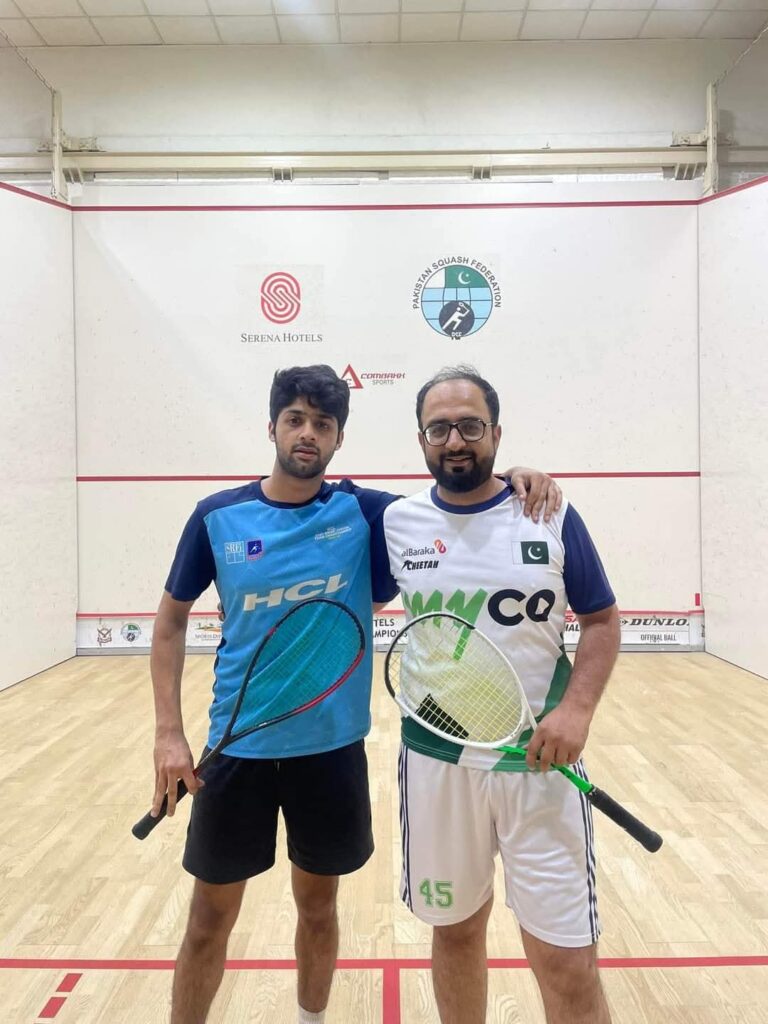 The Mastermind Behind Hamza Khan and Noor Zaman’s Rise in Squash. Zahid ...