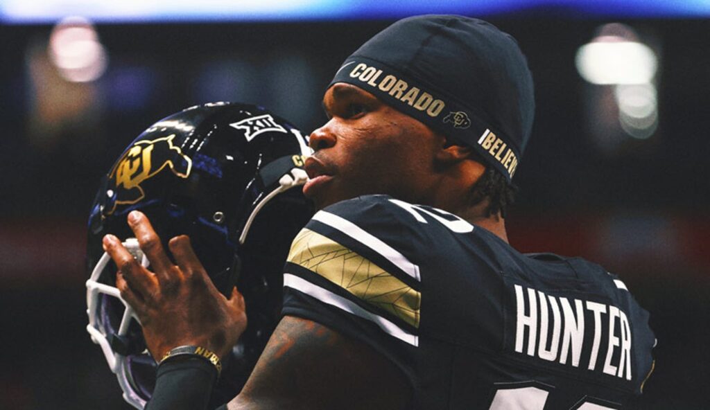 Colorado two-way star Travis Hunter attending NFL Scouting Combine as ...