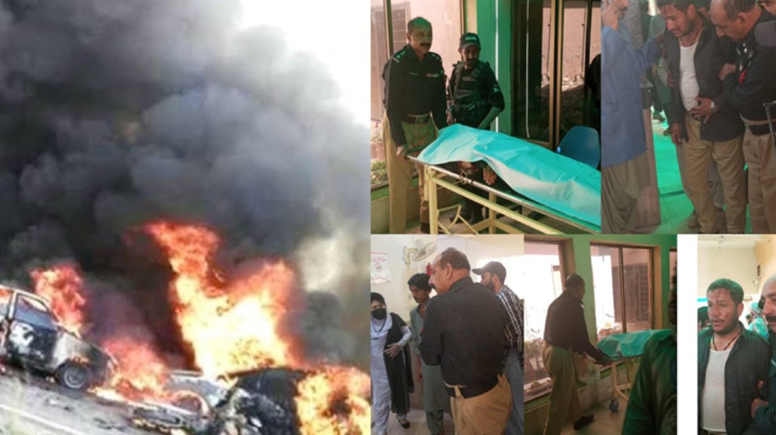3 Police Officers martyred, 16 injured in Mastung Truck Bombing | CVHD ...