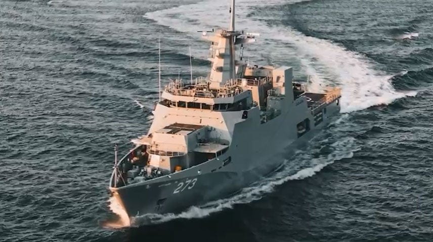 PNS Hunain, Omani Ship RNOV Khassab hold joint naval exercise | CVHD ...