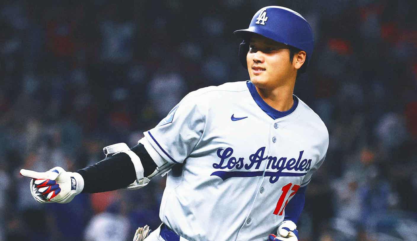 Dodgers' Shohei Ohtani hits two HRs vs. Giants, ending 10-game drought ...