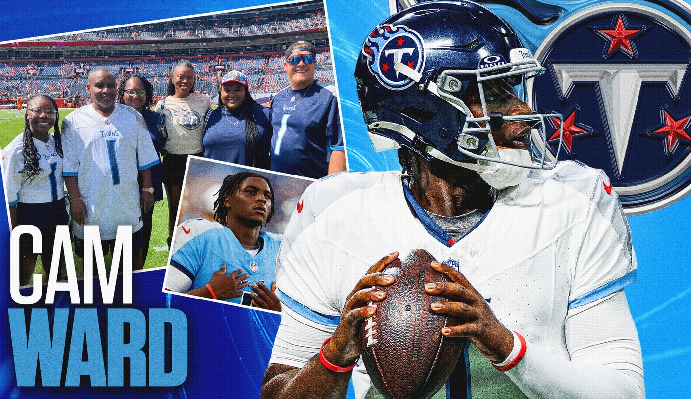 'We'll Figure It Out': Cam Ward's Family Keeps Showing Up for Titans QB ...