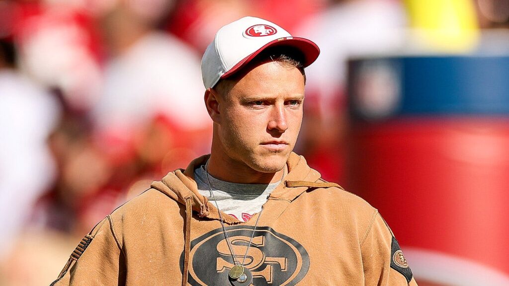 Christian McCaffrey says ‘I feel great’ despite calf injury casting ...