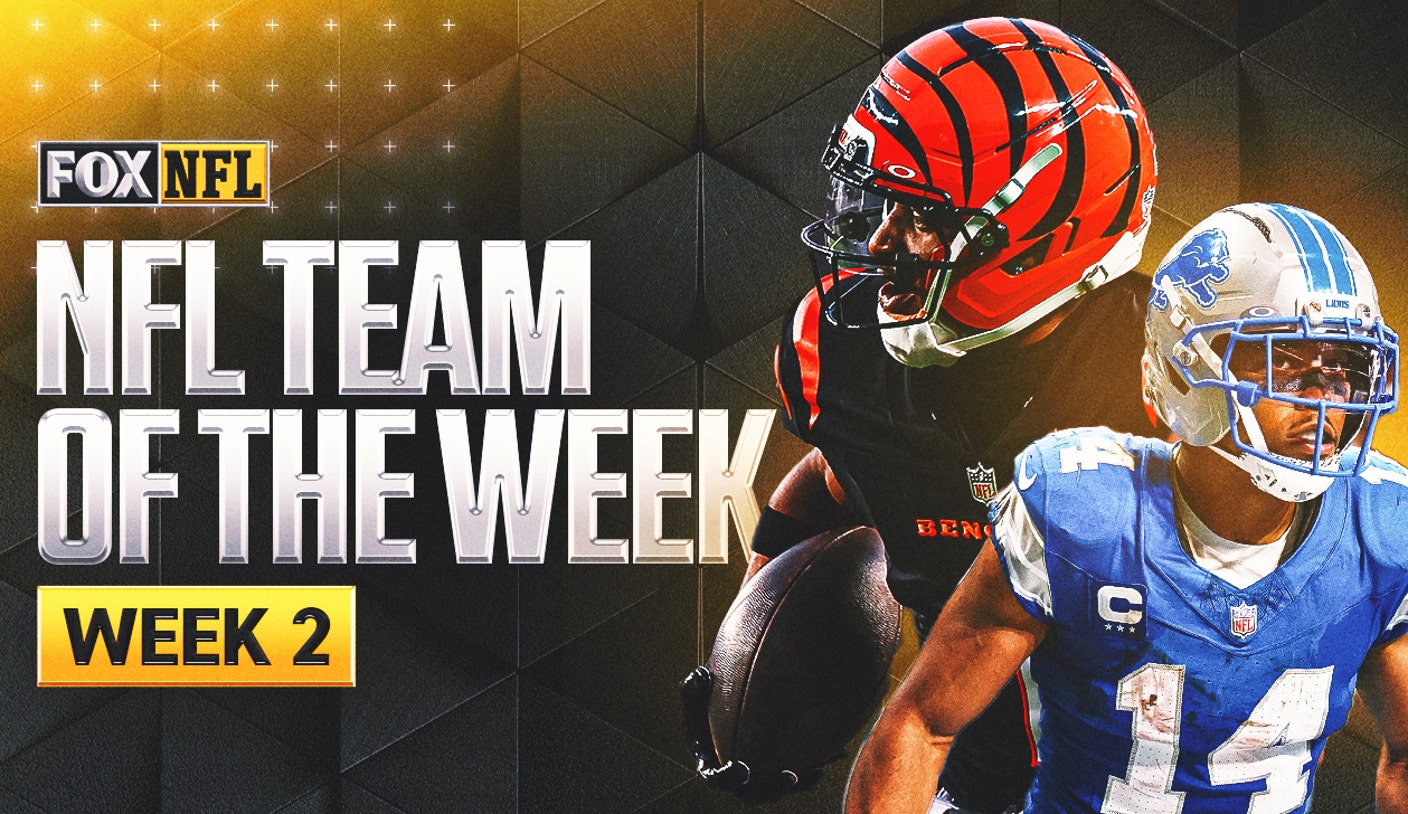 NFL Week 2 Team of the Week: Ja'Marr Chase, Amon-Ra St. Brown Headline ...