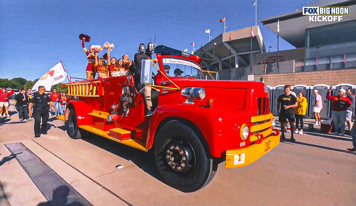 Tailgates, Traditions and Firetrucks: Dave Portnoy Rolls Into Ames for ...