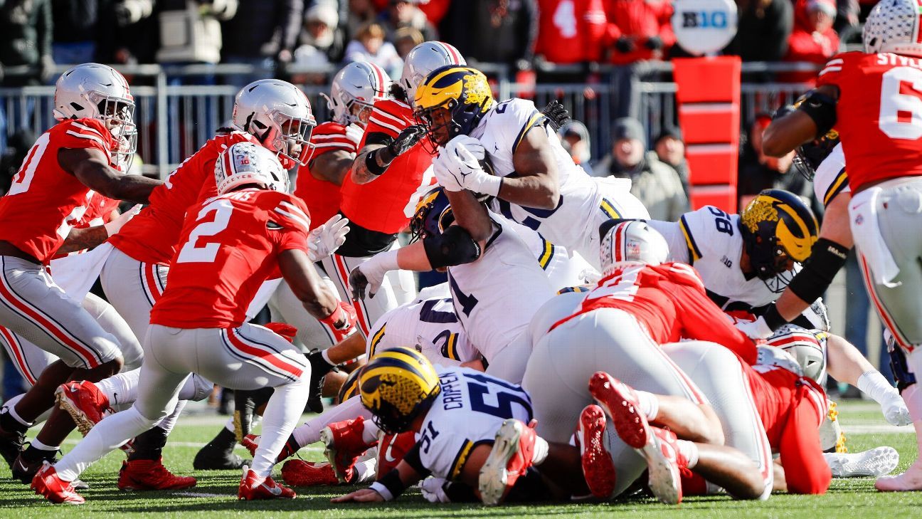 Ohio State-Michigan live updates: Wolverines trying for five straight ...
