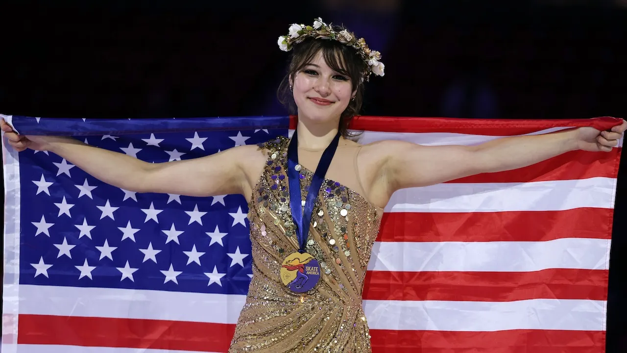 American figure skating star Alysa Liu wins gold at Grand Prix Final ...