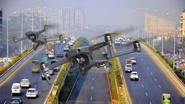Punjab Traffic Police deploys drones for strict law enforcement | CVHD ...