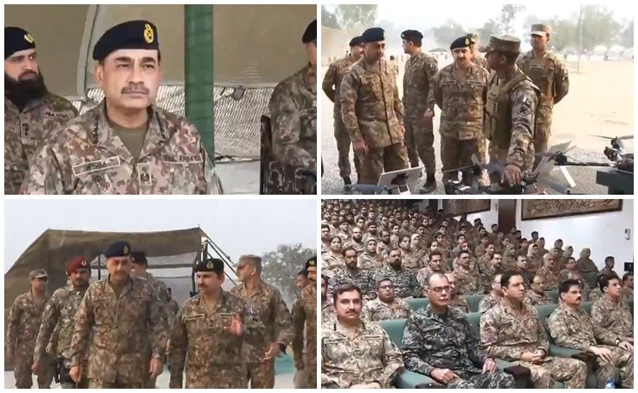 Field Marshal reviews Advanced Training, Combat Readiness during Lahore ...