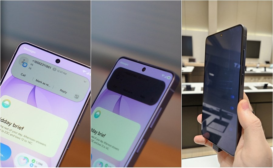 How does Privacy display in Samsung Galaxy S26 actually stop others ...