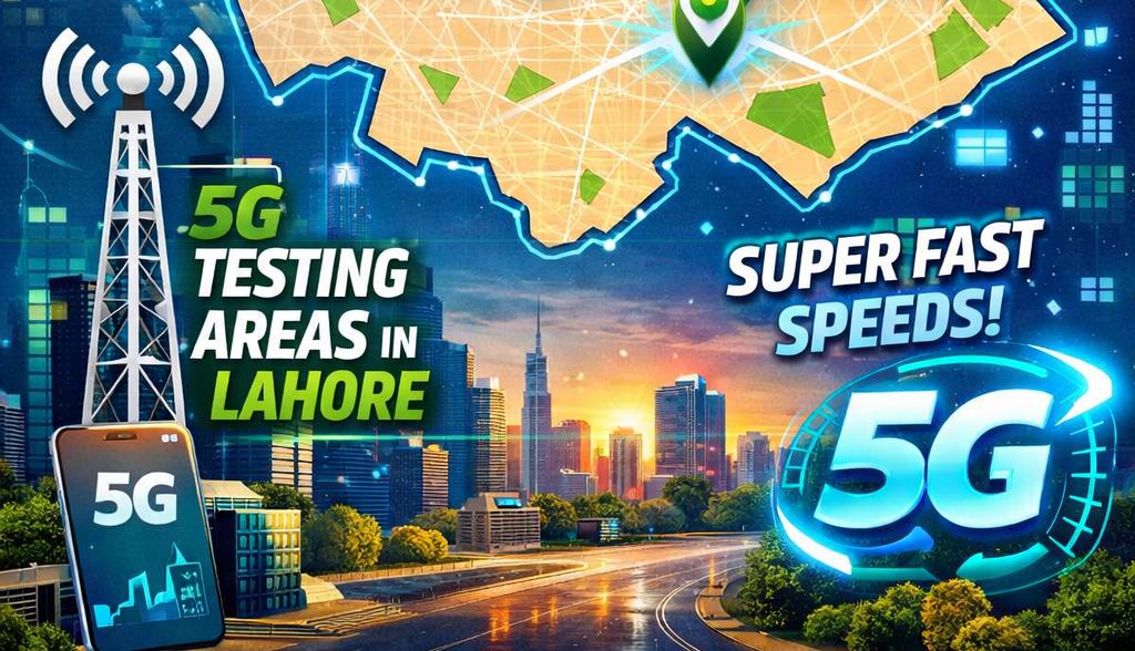 5G Internet in Lahore: Check areas where 5G Testing is Live | CVHD ...