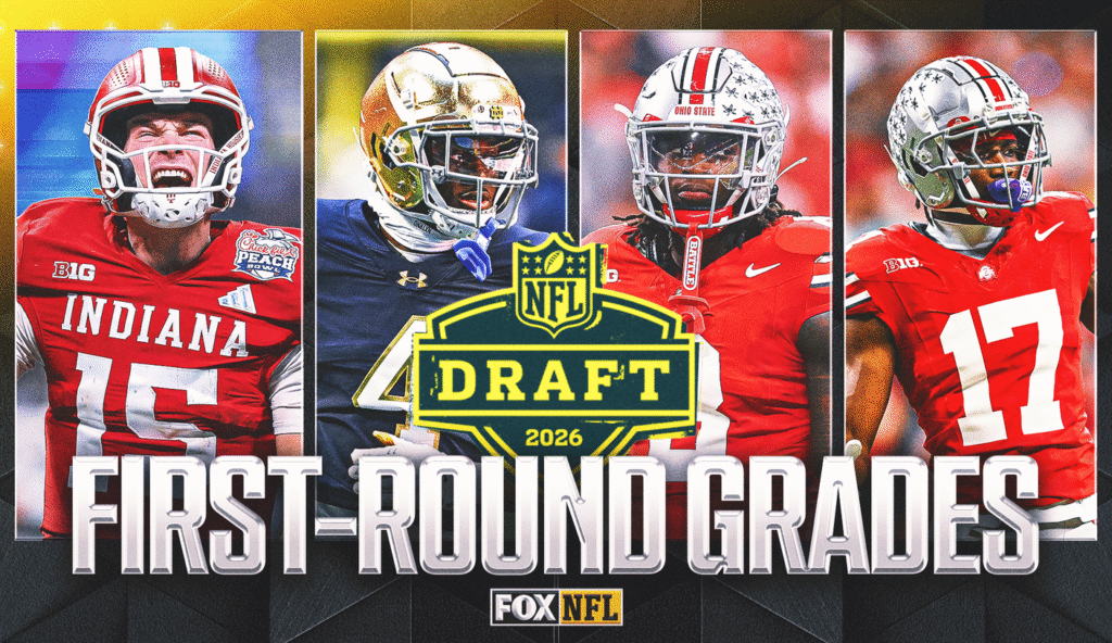 2026 NFL Draft Grades: Which Teams Aced Their First-Round Picks? | CVHD ...
